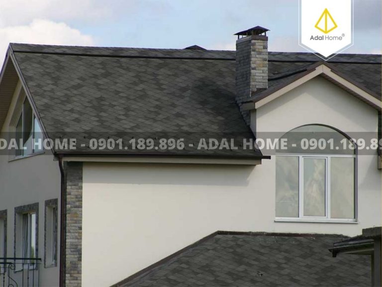 Kiến trúc Bắc Âu và ngói bitum phủ đá Tegola Vảy rồng - Adal Home